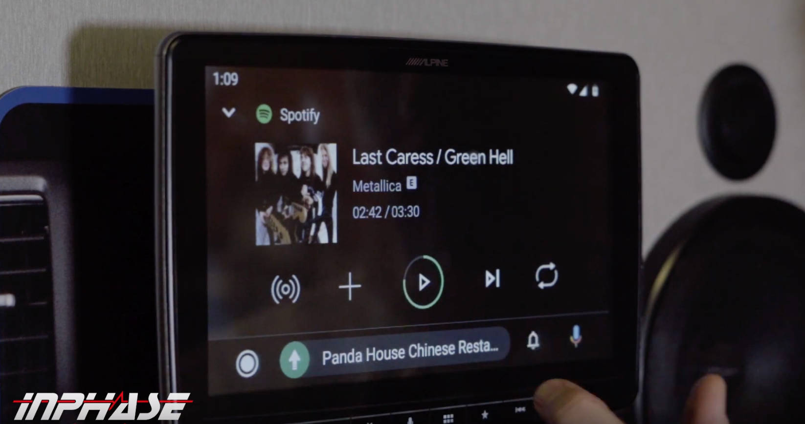 Android Auto 2019 Update Demo - InPhase Car Audio