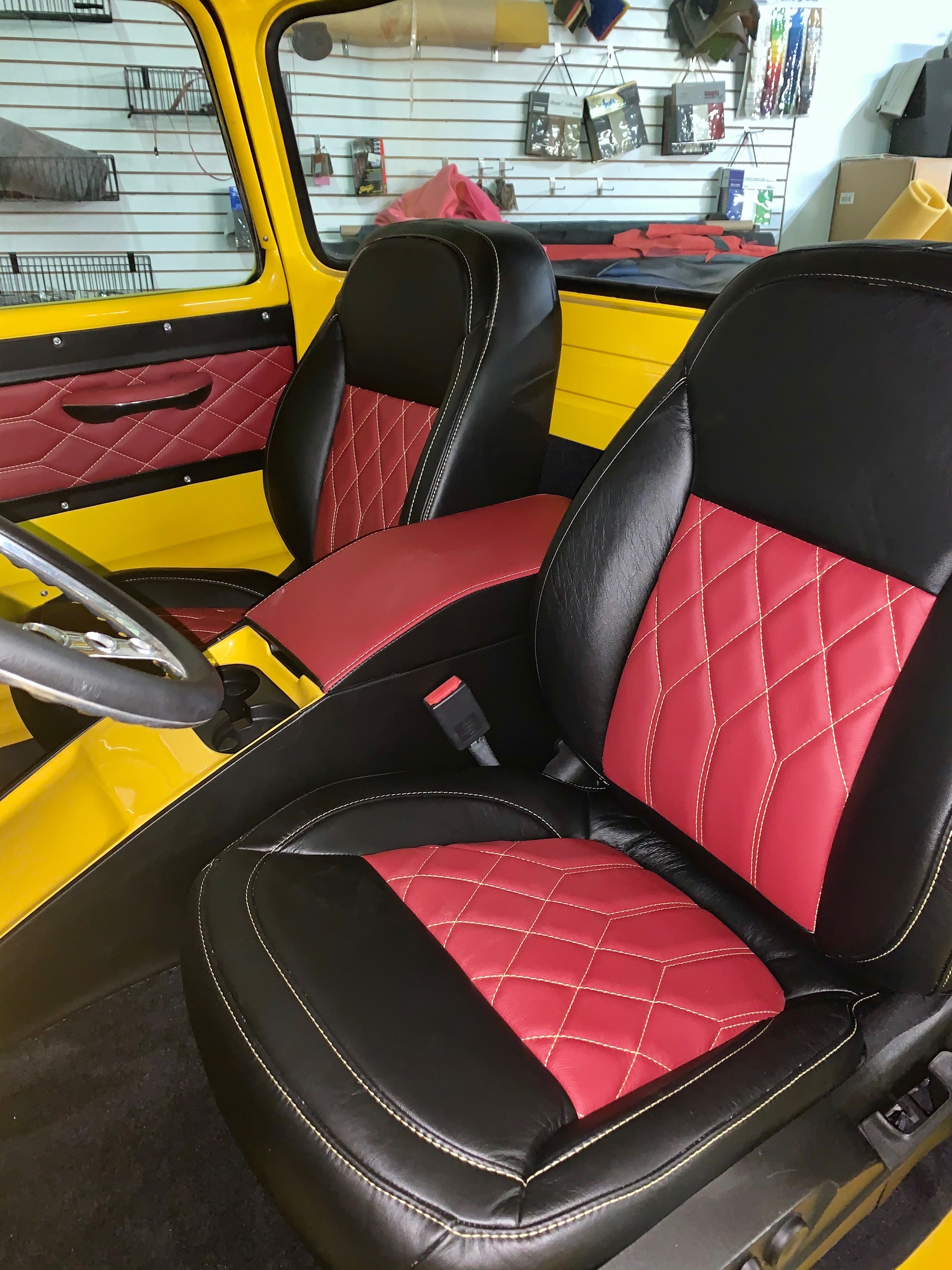 1957 Chevy Stepside (UPHOLSTERY & STEREO) - InPhase Car Audio